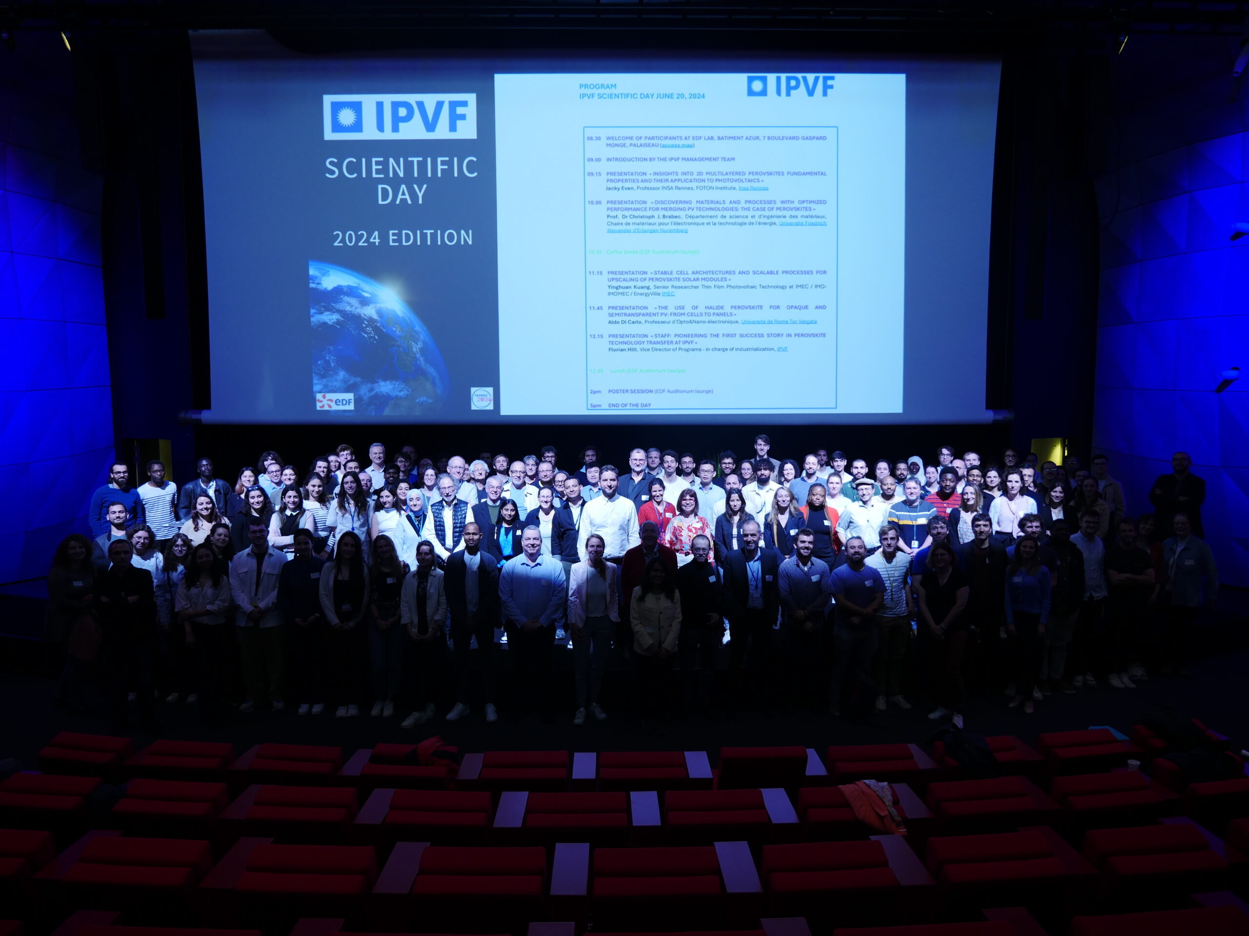 Prof. Christoph Brabec at the IPVF Scientific Day - FAU Profilzentrum Solar